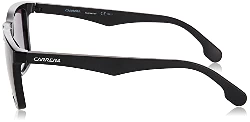 Carrera mens Carrera 5041/S Sunglasses, Black/Dark Gray Gradient, 56mm 16mm US