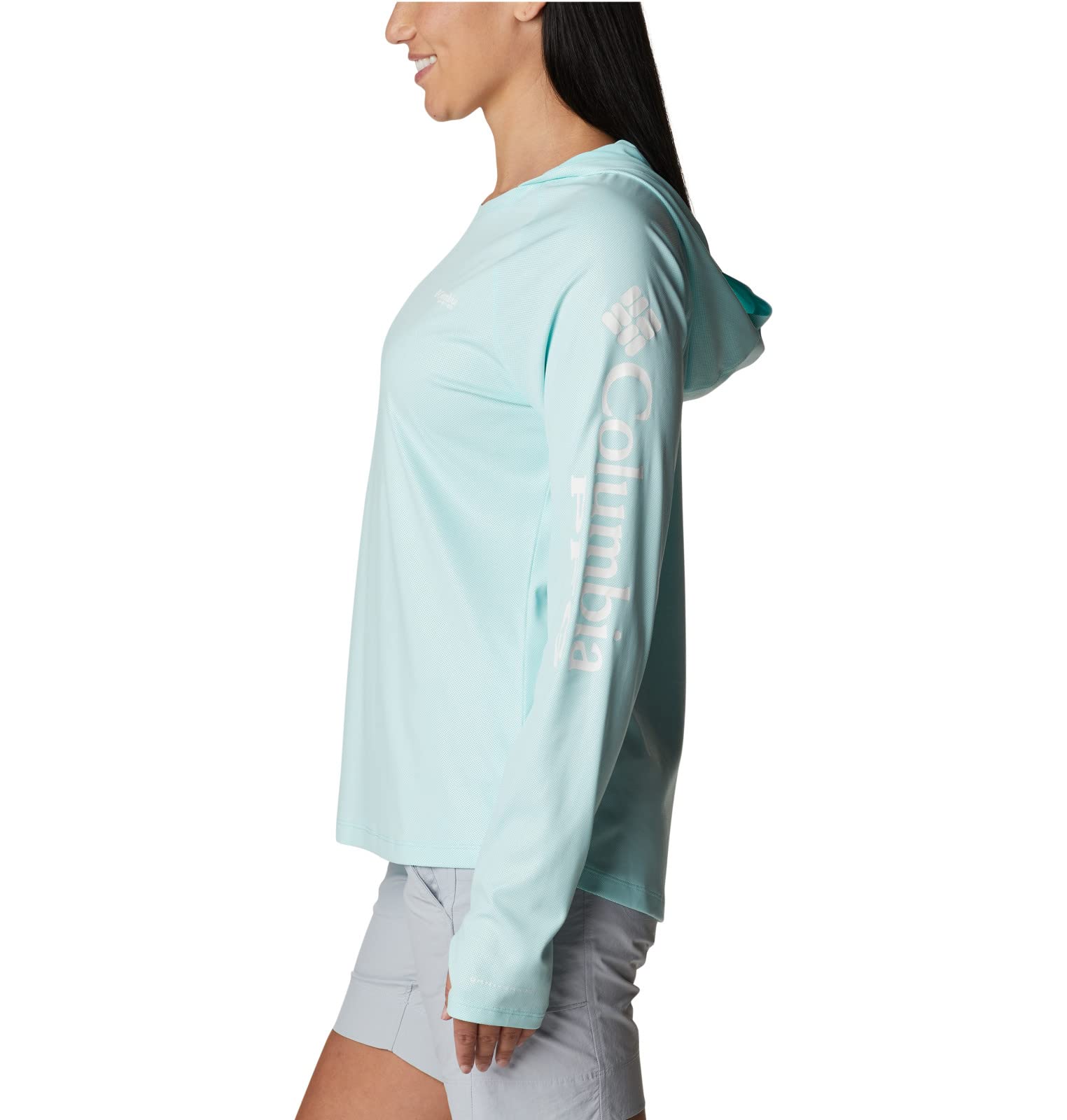 Columbia Women's Tidal Deflector Hoodie, Gulf Stream, Small