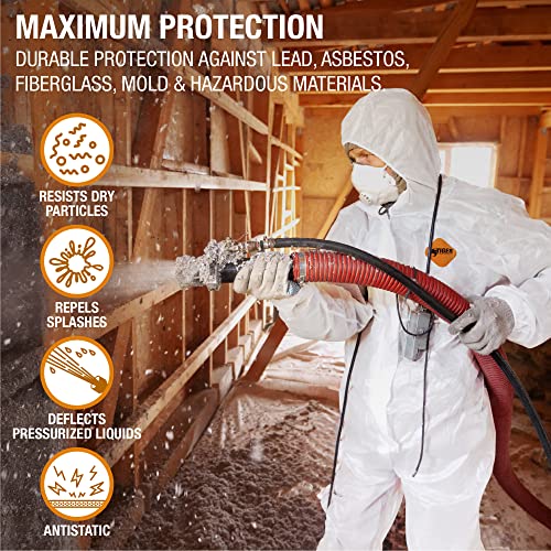 Heavy Duty All Purpose Coverall, Engineered for Maximum Protection & Comfort (Single X-Large Coverall) by Tiger Tough