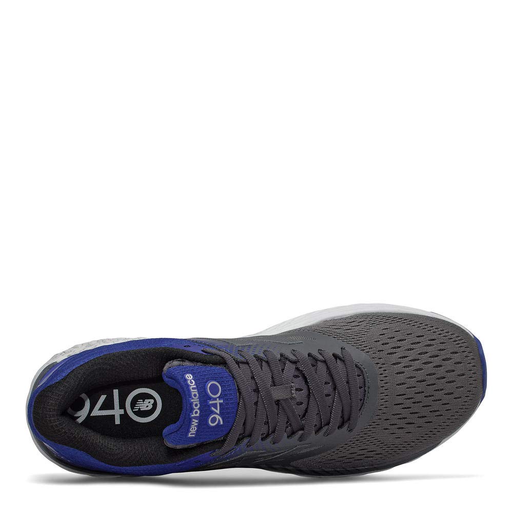New Balance mens 940 V4 Running Shoe, Magnet/Marine Blue, 11.5 US
