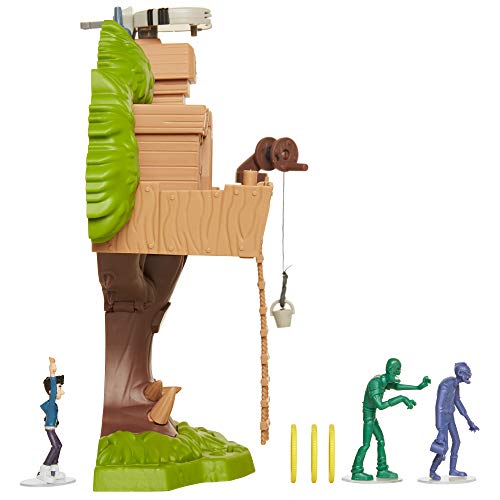 The Last Kids On Earth - Tree House of Awesomeness Playset, Includes Exclusive Jack Action Figure & 2 Zombies