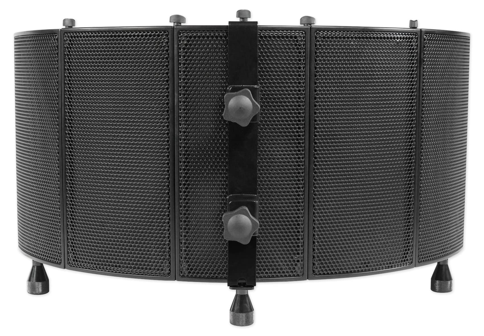 Rockville ROCKSHIELD 3 Large Studio Mic Isolation Shield w/Sound Dampening Foam