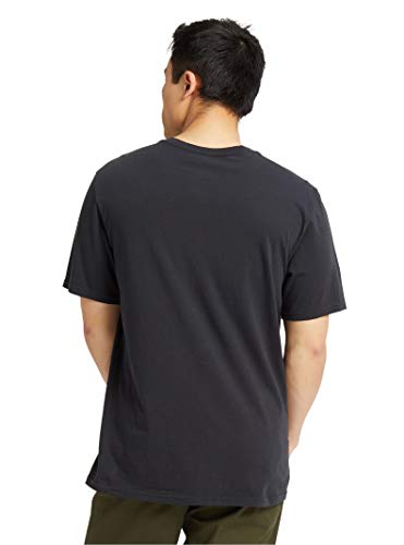 Burton Mens Classic Mountain High Short Sleeve T-Shirt, True Black New, Large