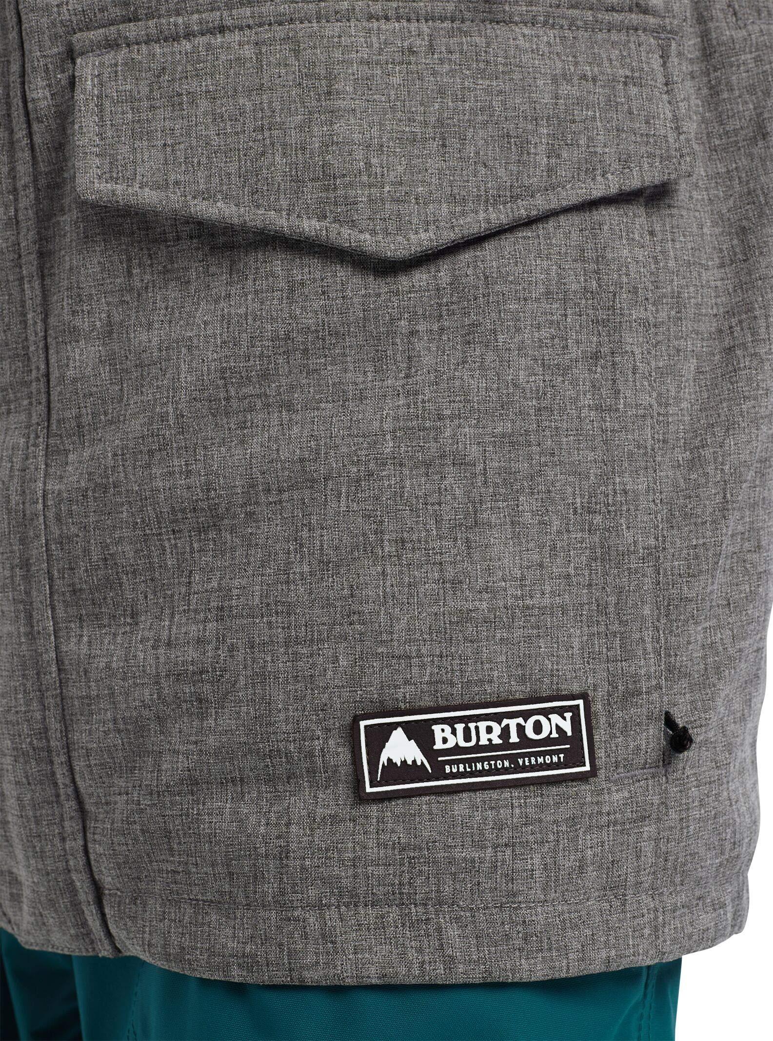 Burton Mens Covert Jacket, Bog Heather New, Large