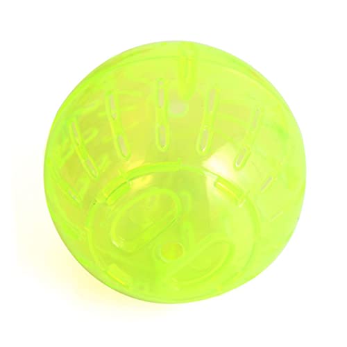 Hohopeti 3pcs Cm Transparent Gerbil for Animal Pets Plastic Wheel Run-About Mini Cage Chinchilla Ball- Ball Color Cute Pig Running Toy Runner Hedgehog Exercise Portable Accessories
