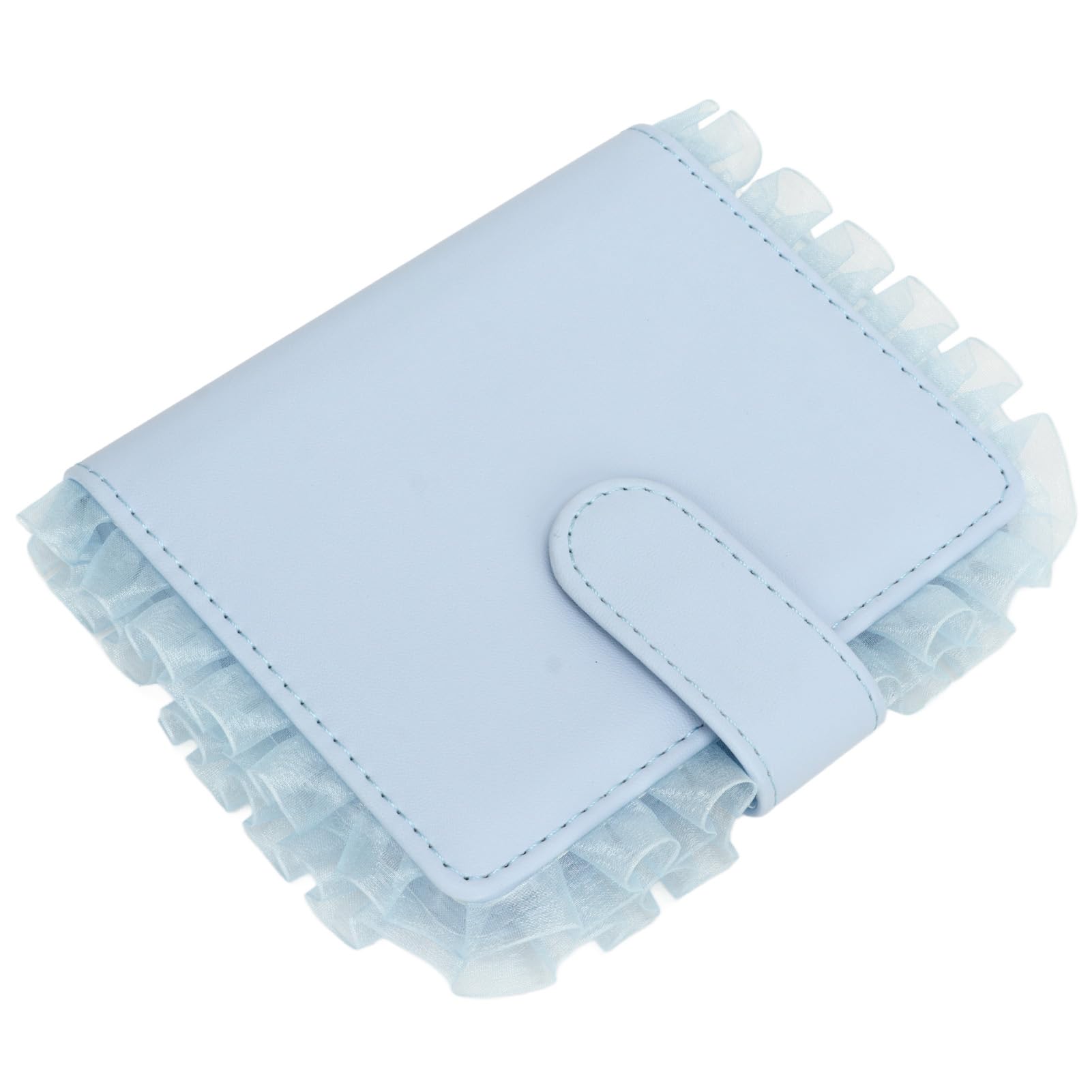 Camera Picture Holder, Universal Mini Film Photo Album with Cute Lace for Display (Blue)