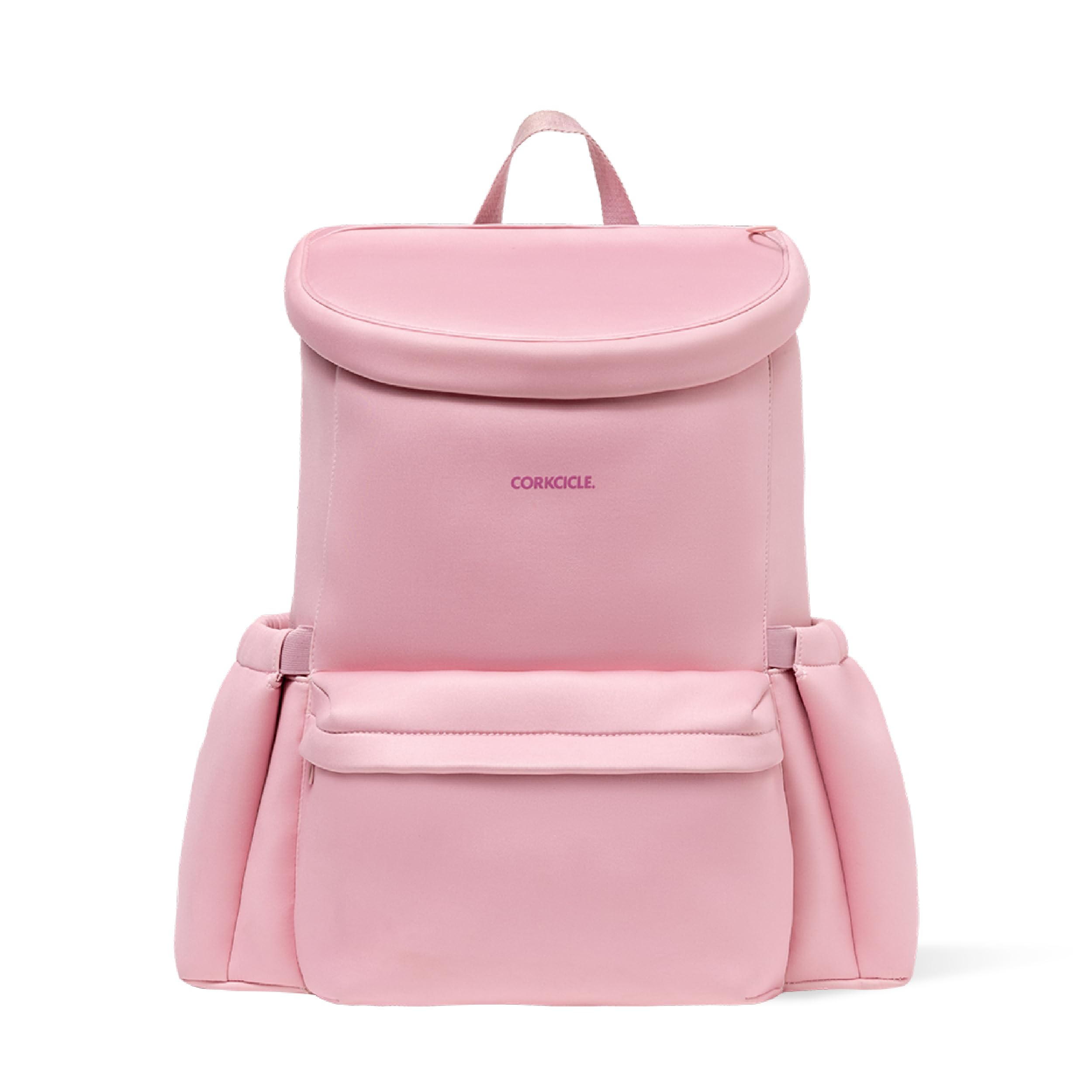 Corkcicle Lotus Backpack Cooler Bag, Orchid, 15.5ā x 17ā ā Keep Cool All Day with Portable Backpack Cooler ā Side Pockets & Food Safe Interior