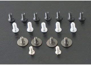 New Replacement PSP 3000 Full Housing Shell Cover with Buttons Screws Set -Clear Black.