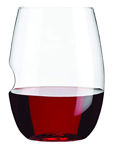 govino Go Anywhere Wine Glasses | Dishwasher Safe, Flexible, Shatterproof, and Recyclable | 16 oz. Each | Set of 8.