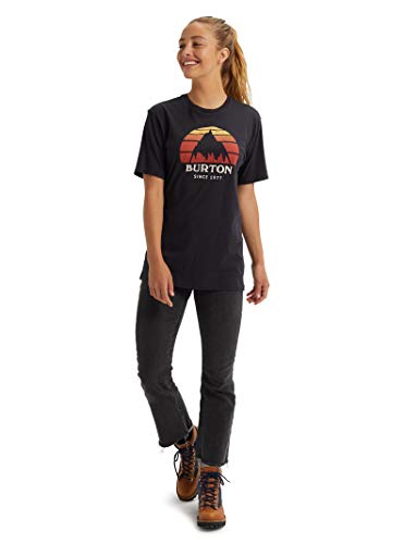 Burton Mens Underhill Short Sleeve, True Black New, Medium