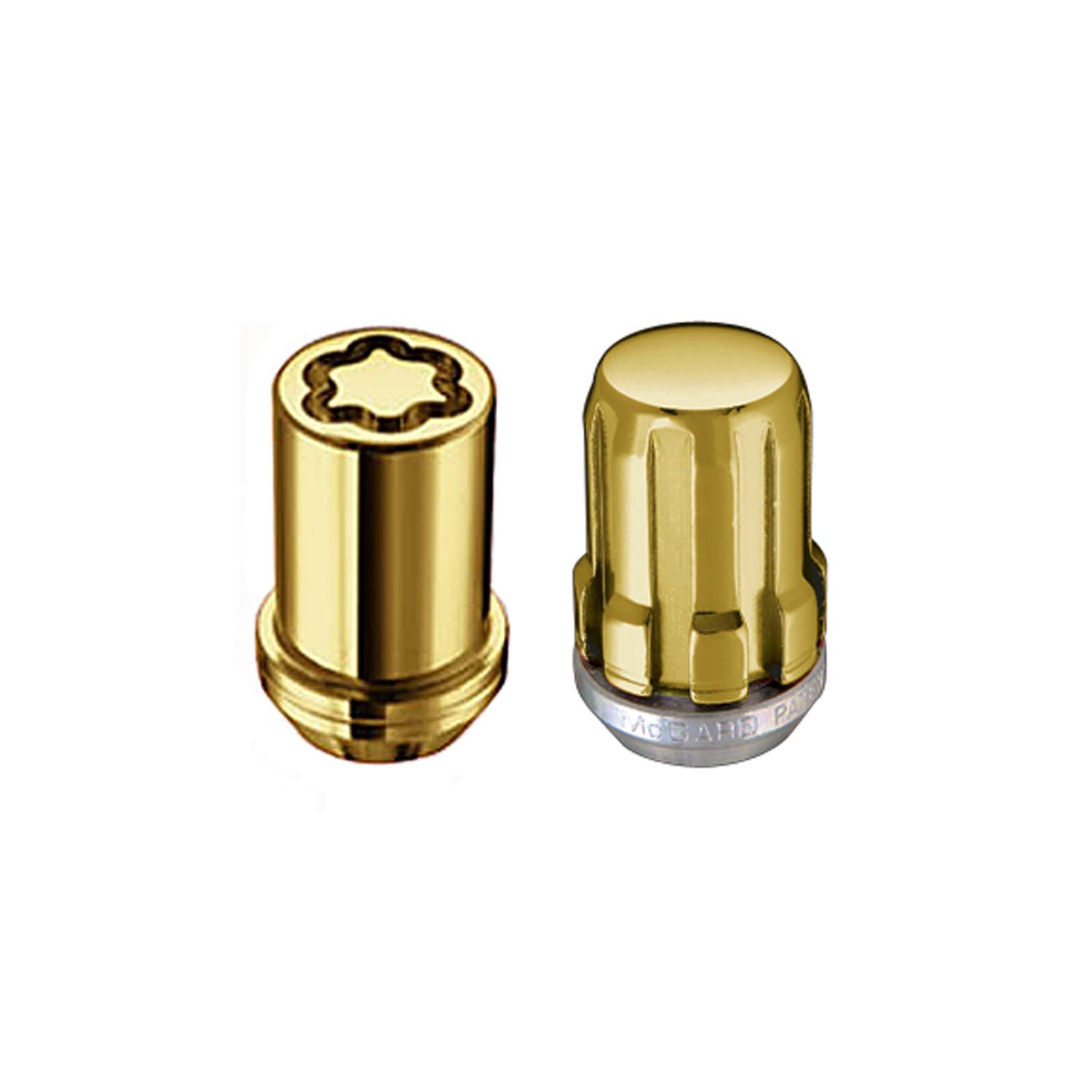 McGard 65557GD Chrome/Gold SplineDrive Wheel Installation Kit (M12 x 1.5 Thread Size) - for 5 Lug Wheels
