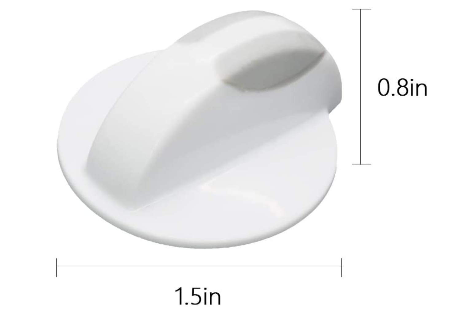 newlifeapp 134844410 Premium Quality Dryer or Washer KNOB. (This knob Will Accept a D-Shaped Shaft Switch) Compatible with Frigidaire, Westinghouse