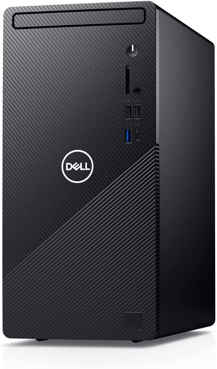 Dell 2023 Newest Inspiron Desktop PC, 12th Gen Intel Core i3-12100 Processor, 8GB RAM, 256GB SSD, Intel UHD Graphics 730, Wi-Fi 6, Bluetooth 5.2, Windows 11 Home, Bundle with JAWFOAL