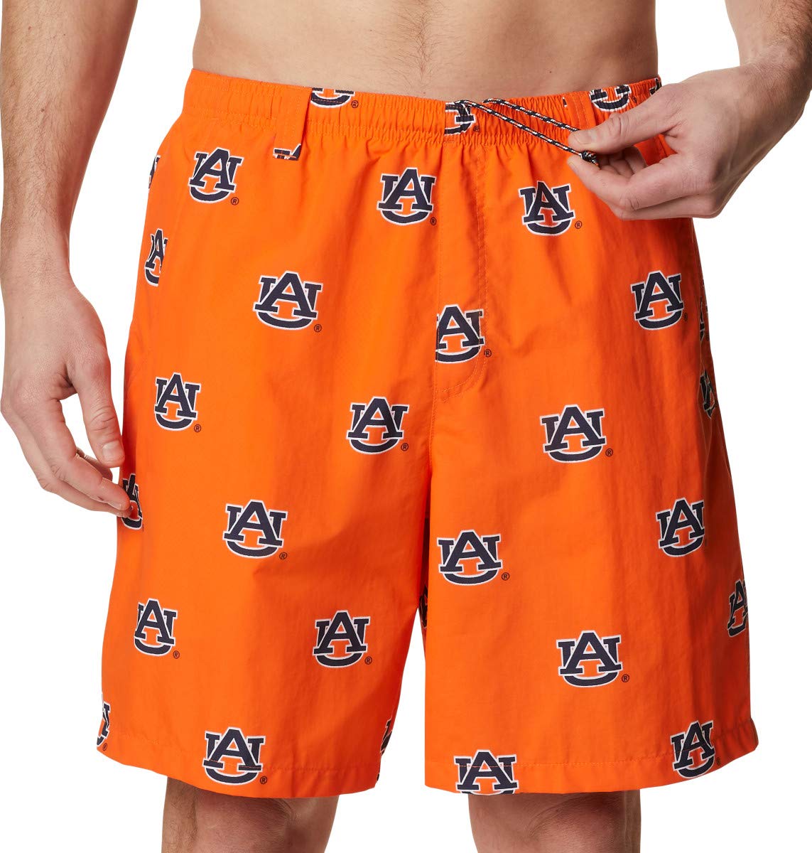 Columbia Men's CLG Backcast II Printed Short, Collegiate Navy, Large