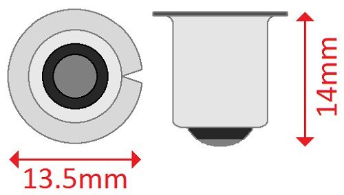 CEC Industries XPR19 Bulbs, 19.2 V, 11.52 W, P13.5s Base, T-3.25 shape (Box of 10)