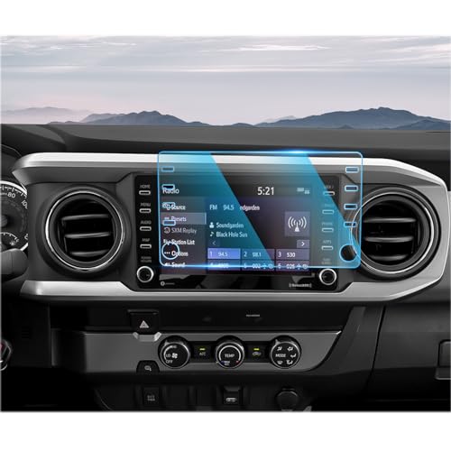 CDEFG for 2020 2021 2022 2023 Toyota Tacoma Screen Protector Tacoma Accessories SR5 TRD Sport Off-Road Trail Special Edition Limited 8" Tempered Glass