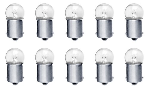 CEC Industries #89 Bulbs, 13 V, 7.54 W, BA15s Base, G-6 shape (Box of 10)