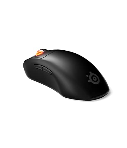 SteelSeries Esports Mini Wireless FPS Gaming Mouse – Ultra Light – Prime Mini Edition – 5 Programmable Buttons – Lag-free 2.4GHz – 100H Battery – 18K CPI Sensor – Magnetic Optical Switches – PC/Mac