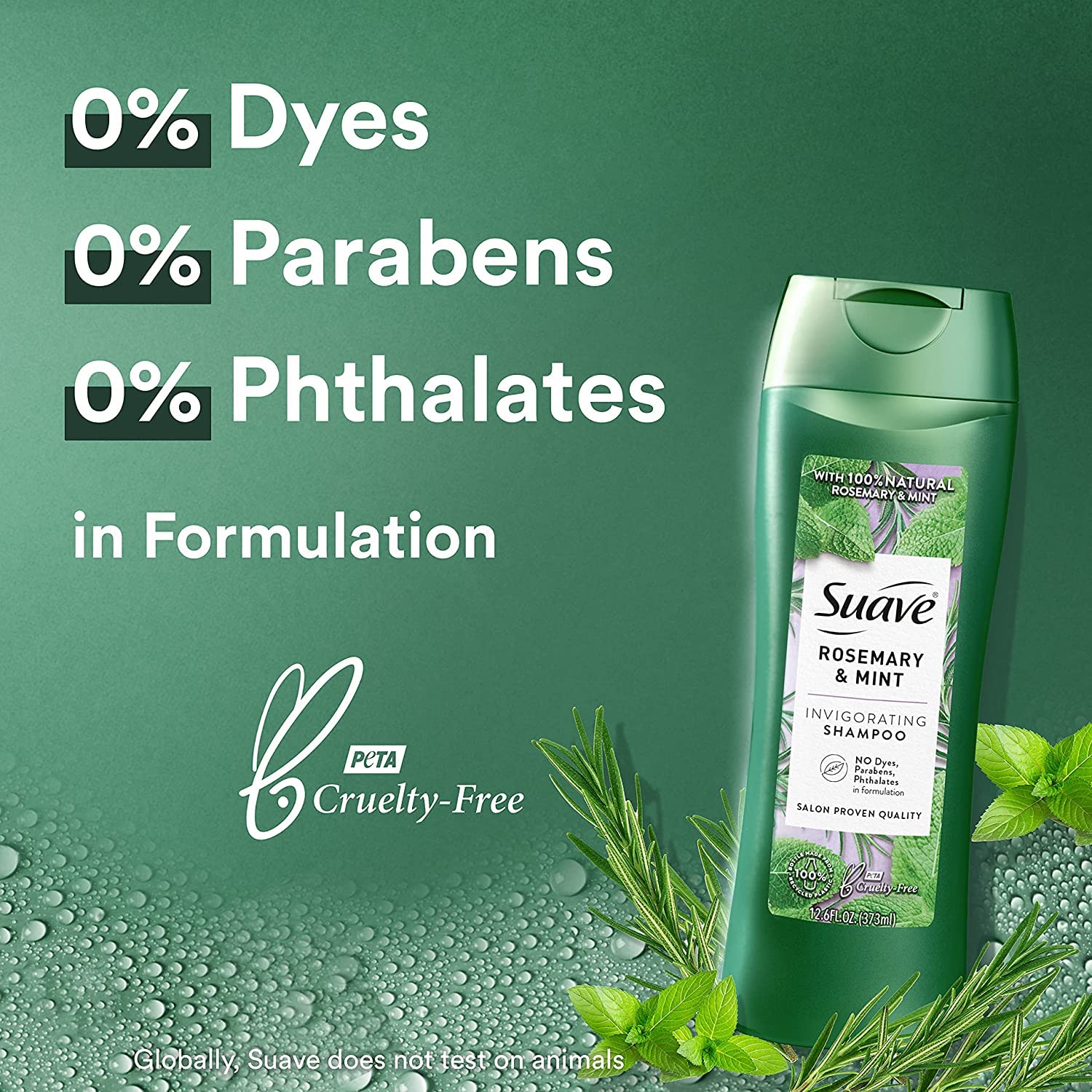 SUAVE PROF SHA ROSEMARY MINT 12.6 OZ (2 Pack)