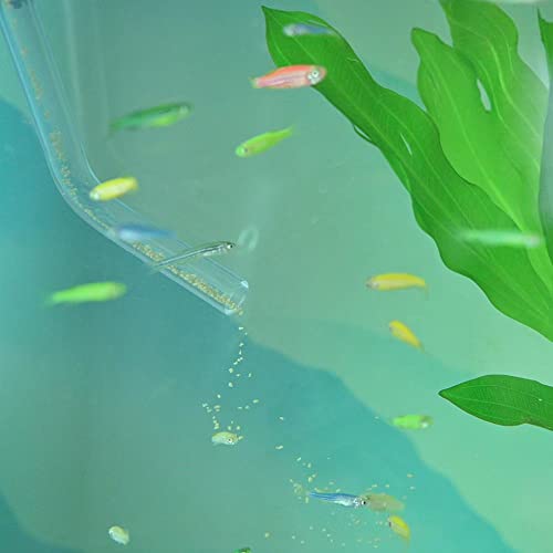 MRTIOO Spliceable 10-30 in Fish Tank Cleaning Tools, Aquarium Fish Coral Feeder, 4 in 1 Aquarium Siphon Gravel Cleaner Set, Water Changer Aquatic Bottom Waste Remover, Aquarium Pipette Accessies Tool
