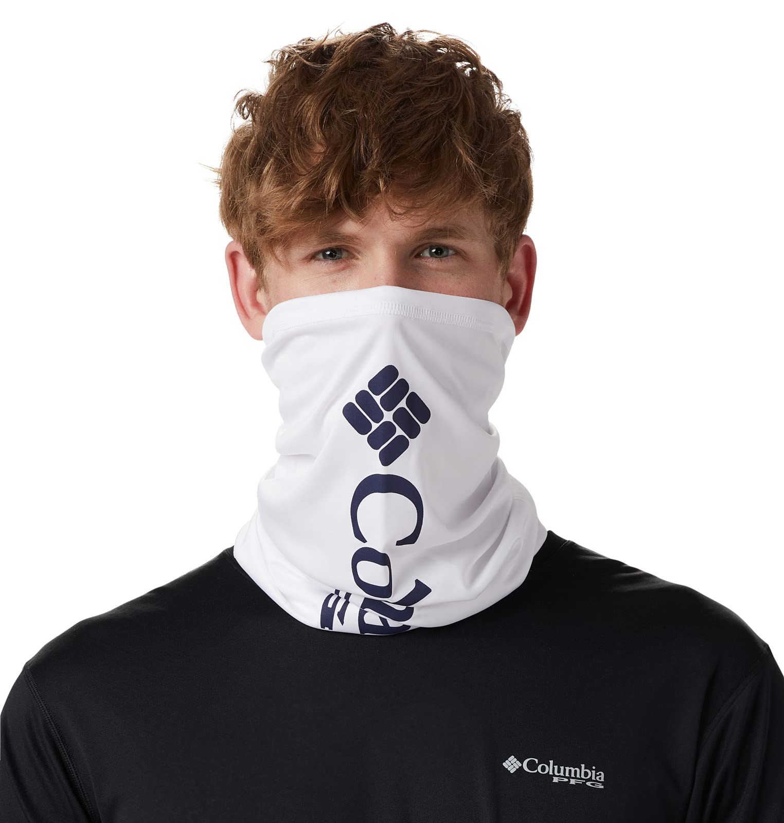 Columbia Unisex Terminal Tackle Neck Gaiter II, White, Large/X-Large