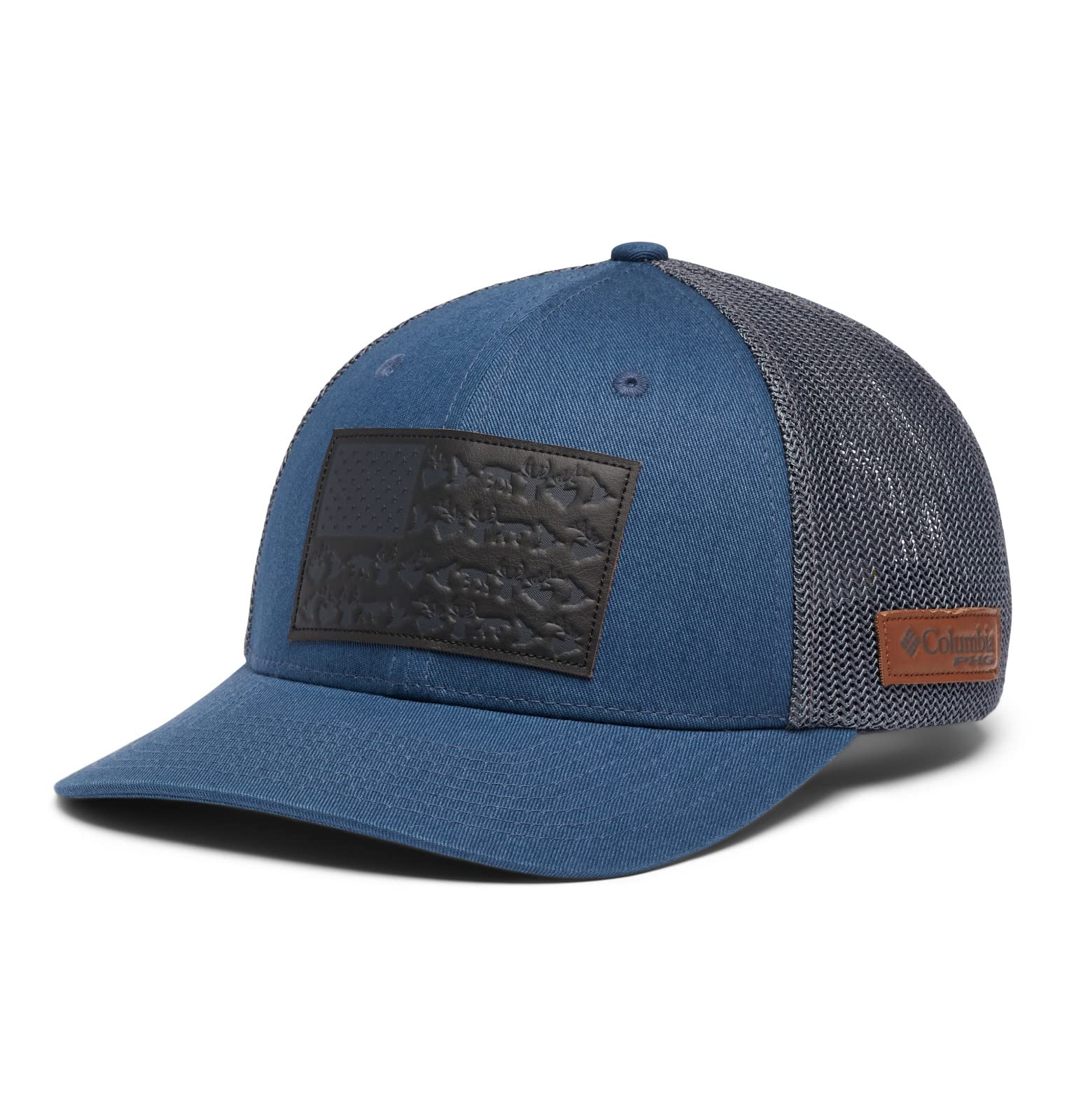 Columbia Unisex PHG Roughtail Game Flag Ball Cap - Mid, Zinc, Large/X-Large