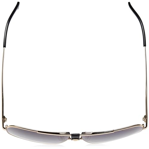 Carrera Carrera 1018/S 2M2 Gold Metal Aviator Sunglasses Green Gradient Lens, 63-11-145