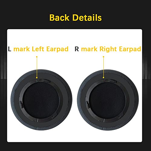MQDITH Soft Protein Leather Replacement Ear Pads Compatible with Corsair Virtuoso RGB SE Headset