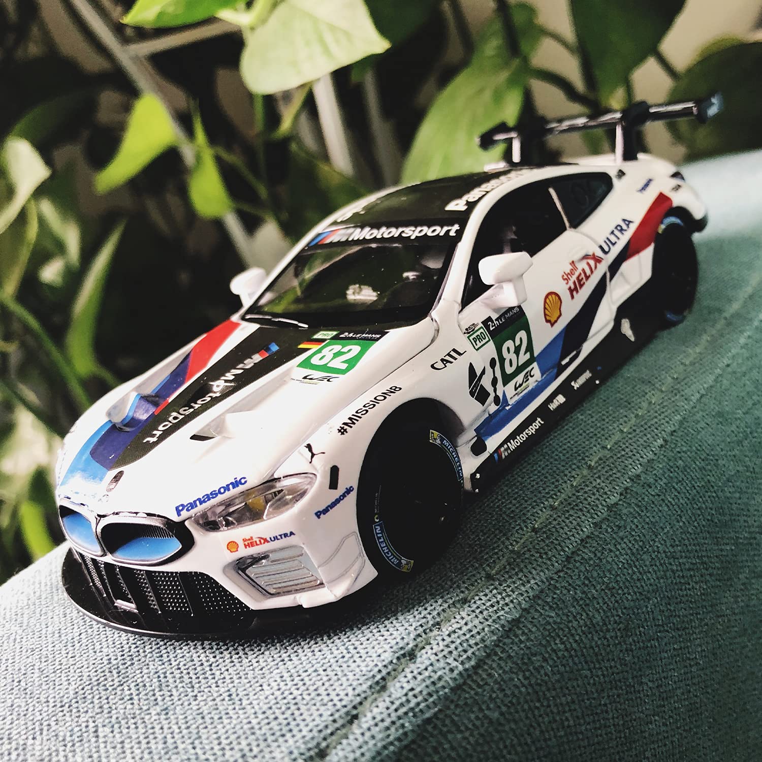 RMZ City Compatible for 1:32 Diecasting Alloy Car Model #81 M8 GTE Toy Car