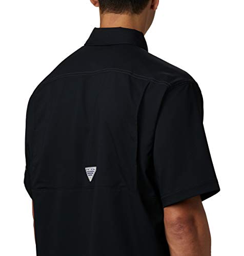 Columbia Men's Low Drag Offshore Short Sleeve Shirt, City Grey, X-Small