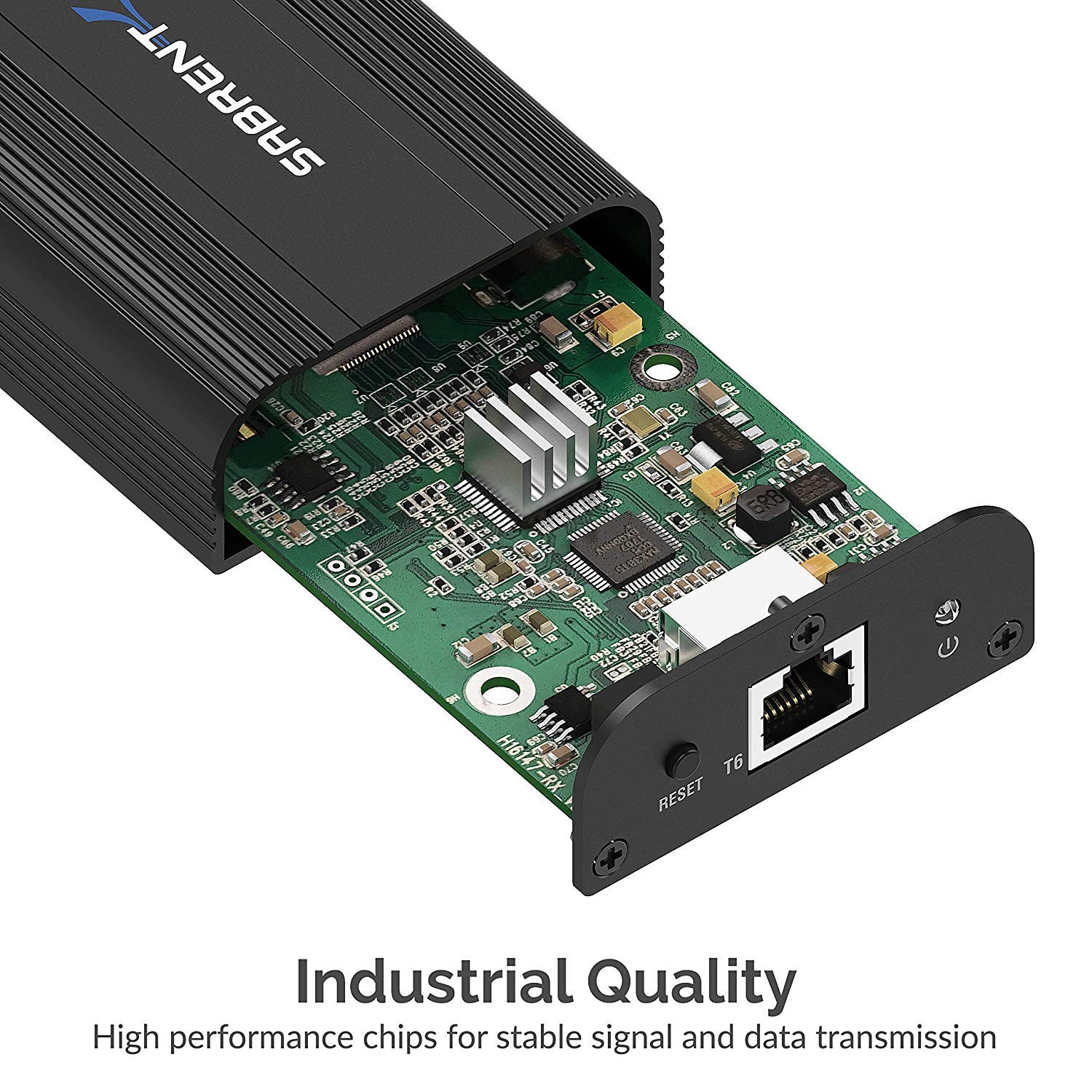 SABRENT 4K HDMI Extender Over CAT6 (60 Meters / 200 feet) (DA-4KEX)