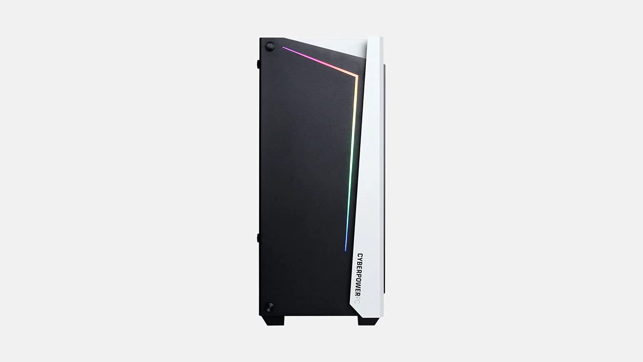 CyberpowerPC MSAAG3000 VR Gaming Liquid Cool Desktop PC, GeForce RTX 3060, Intel 8-Core i7-10700F, 16GB RAM, 1TB PCIe SSD, USB-C, HDMI/DP, RJ-45, Wi-Fi, RGB Tower, SPS HDMI Cable, Win 10 (Renewed)