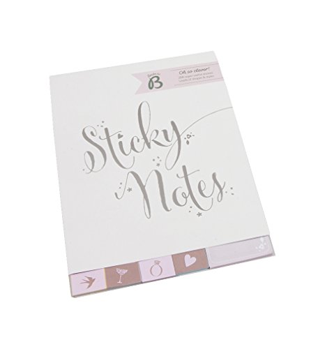 Busy B Bride to B 5006 Wedding Sticky Notes - White