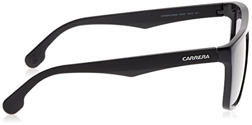 Carrera unisex adult Carrera 5039/S Sunglasses, Black/Dark Gray Gradient, 58mm 16mm US