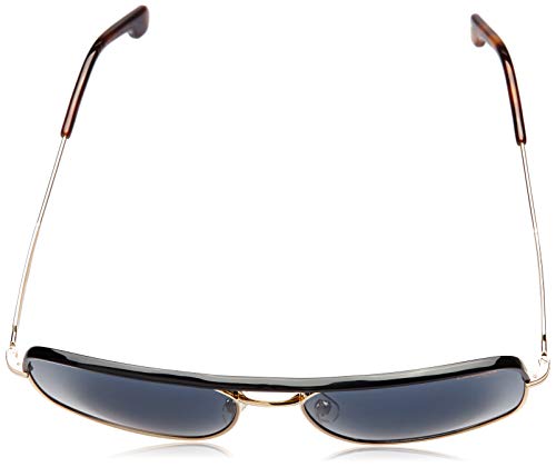 Carrera Casual Round Sunglasses, Gold Blue, 60