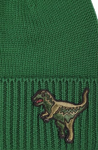 Coach Men's Rexy Patch Beanie, Light Pine