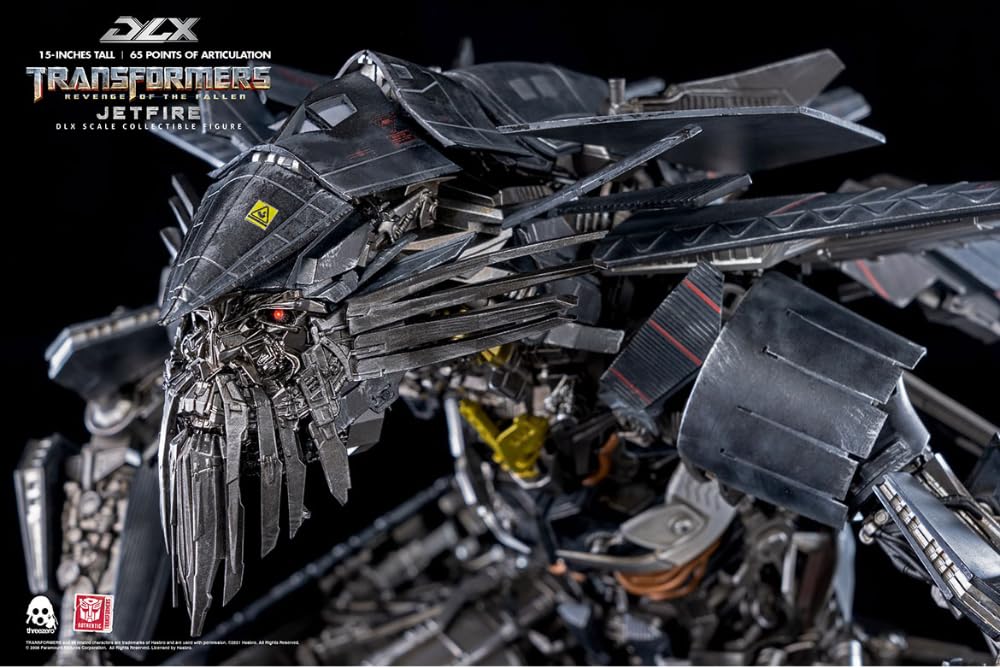 threezero Transformers: Revenge of The Fallen: Jetfire DLX Scale Collectible Figure, Multicolor