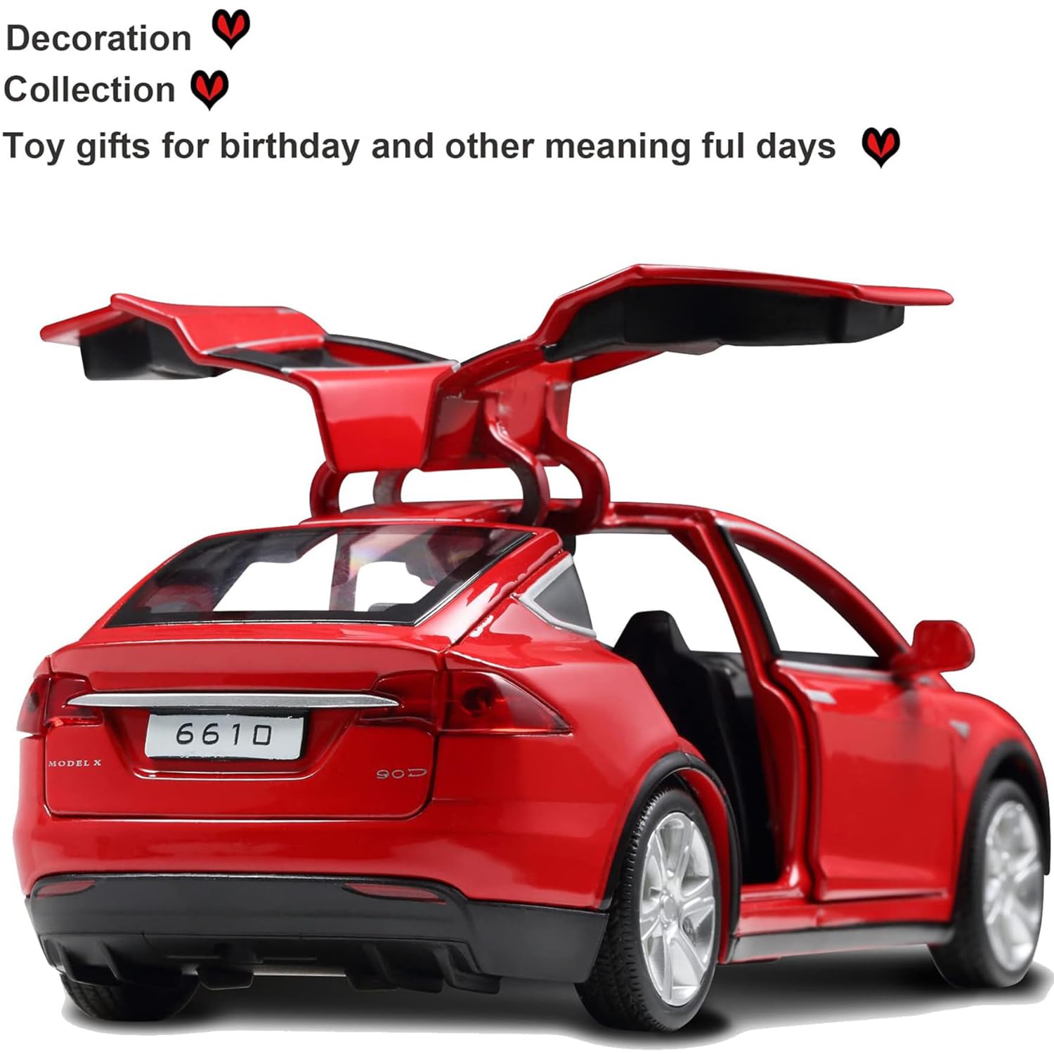 SASBSC Toy Cars Model X 1:32 Pull Back Vehicles Diecast Car Model Car Toys for Boys and Girls 3 to 12 Years Old