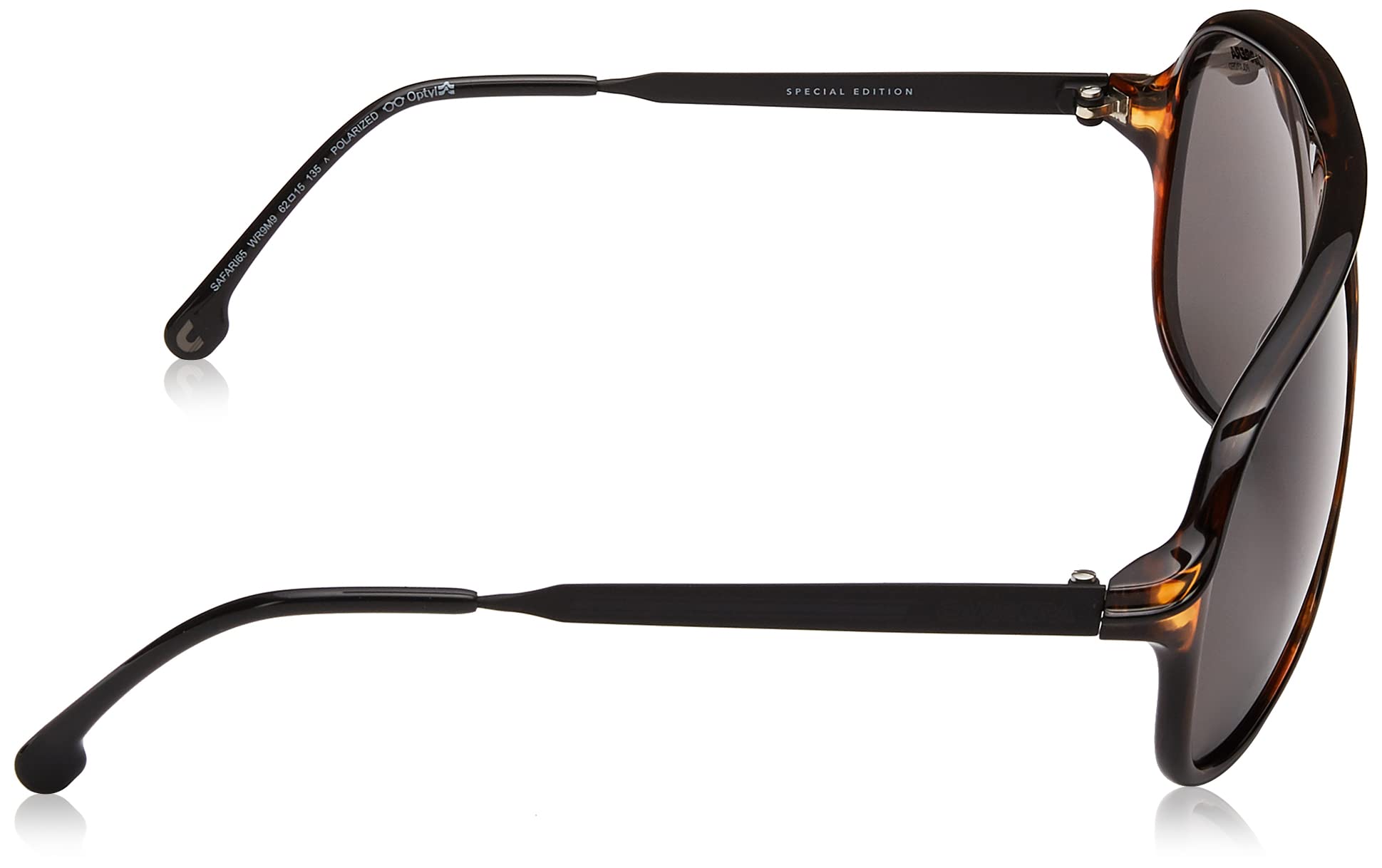 Carrera unisex adult Safari65 Sunglasses, Brown/Polarized Gray, 62mm 15mm US