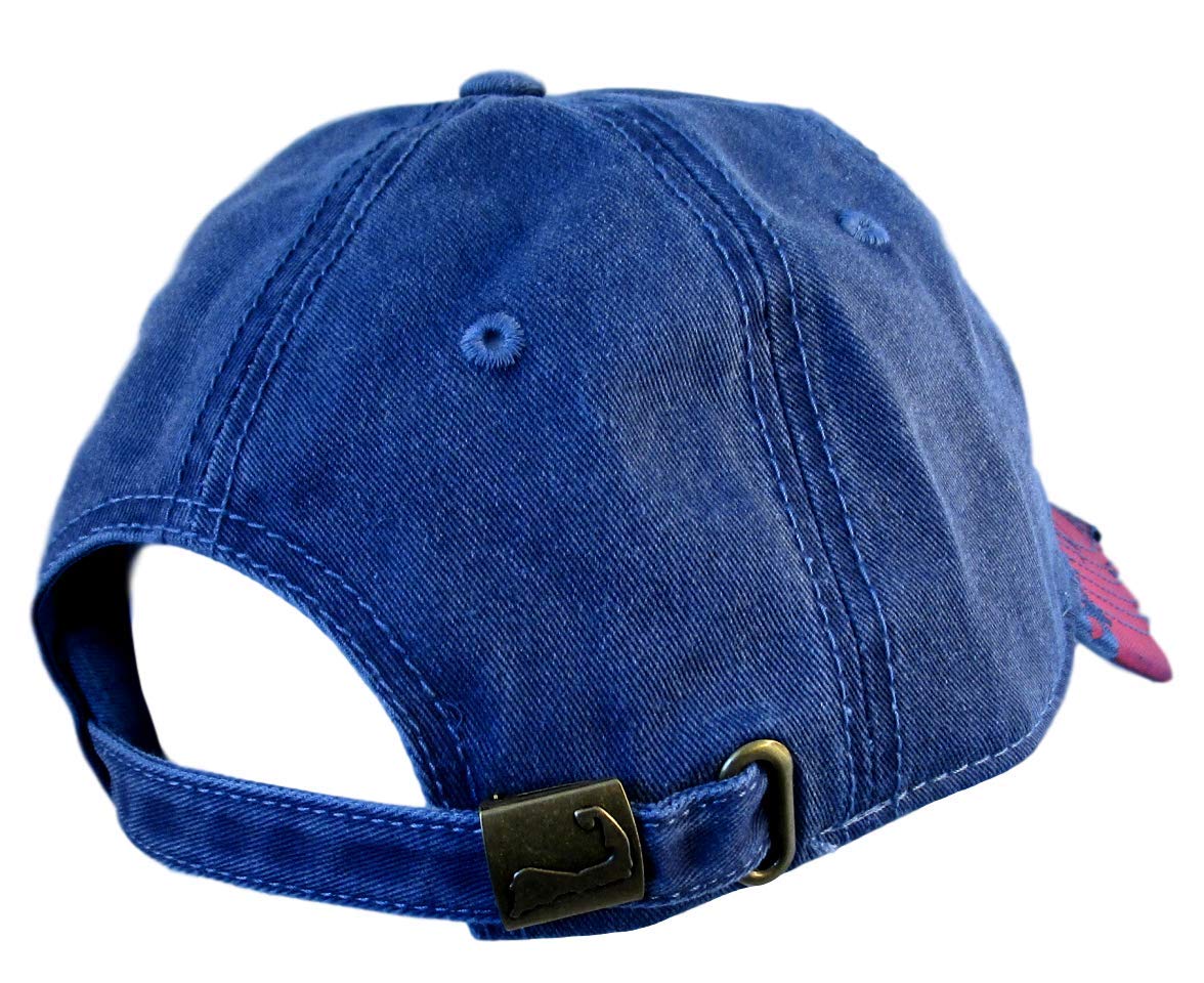 Cape Cod Great White Shark Bite Baseball Hat (Light Blue Shark Bite)