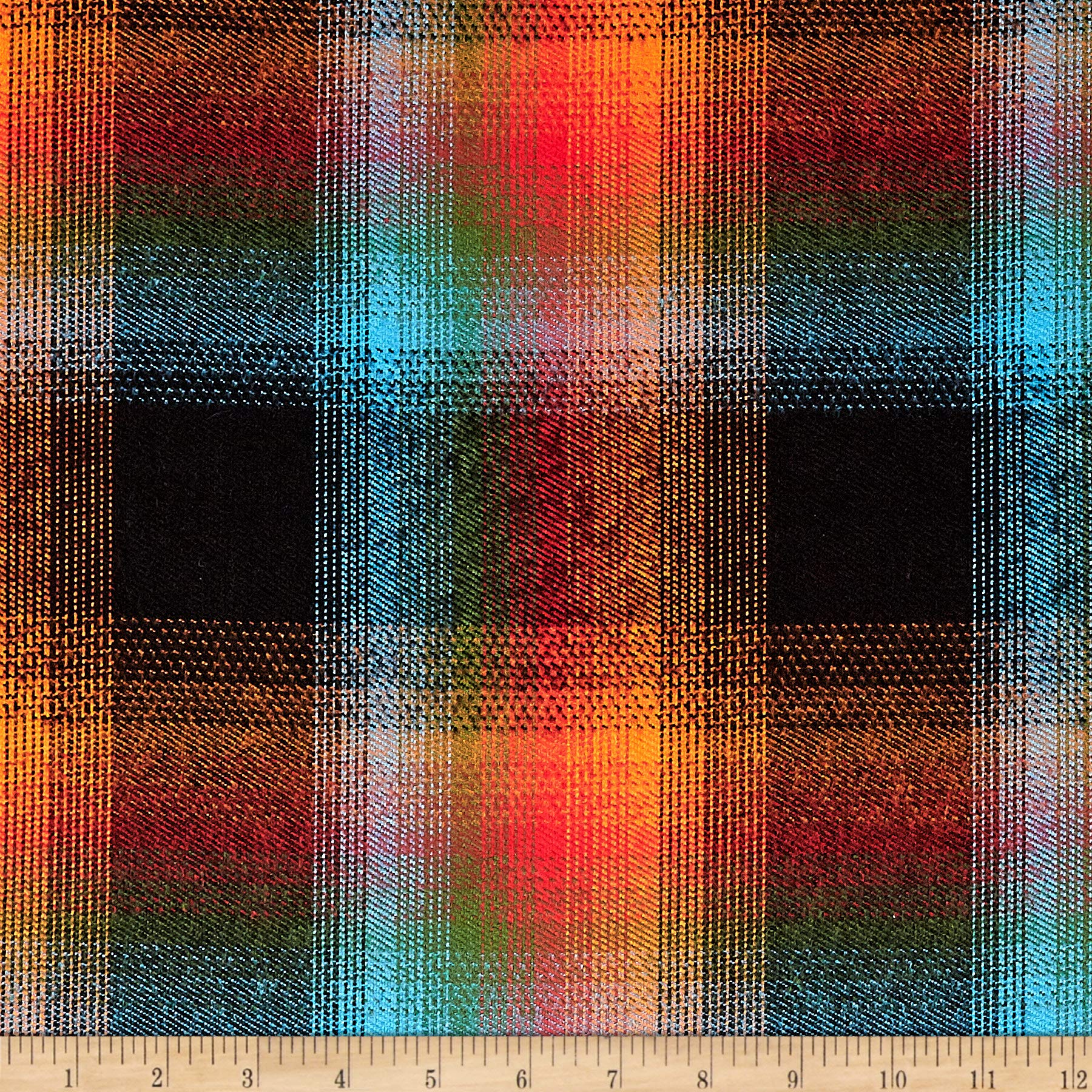 Kaufman Durango Flannel Plaid Adventure, Fabric by the Yard