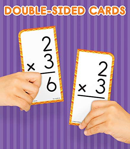 Carson Dellosa Multiplication Flash Cards for Kids Ages 8+, Times Table Flash Cards for Grade 3, Grade 4 and Grade 5, Multiplication Flash Cards with Answers