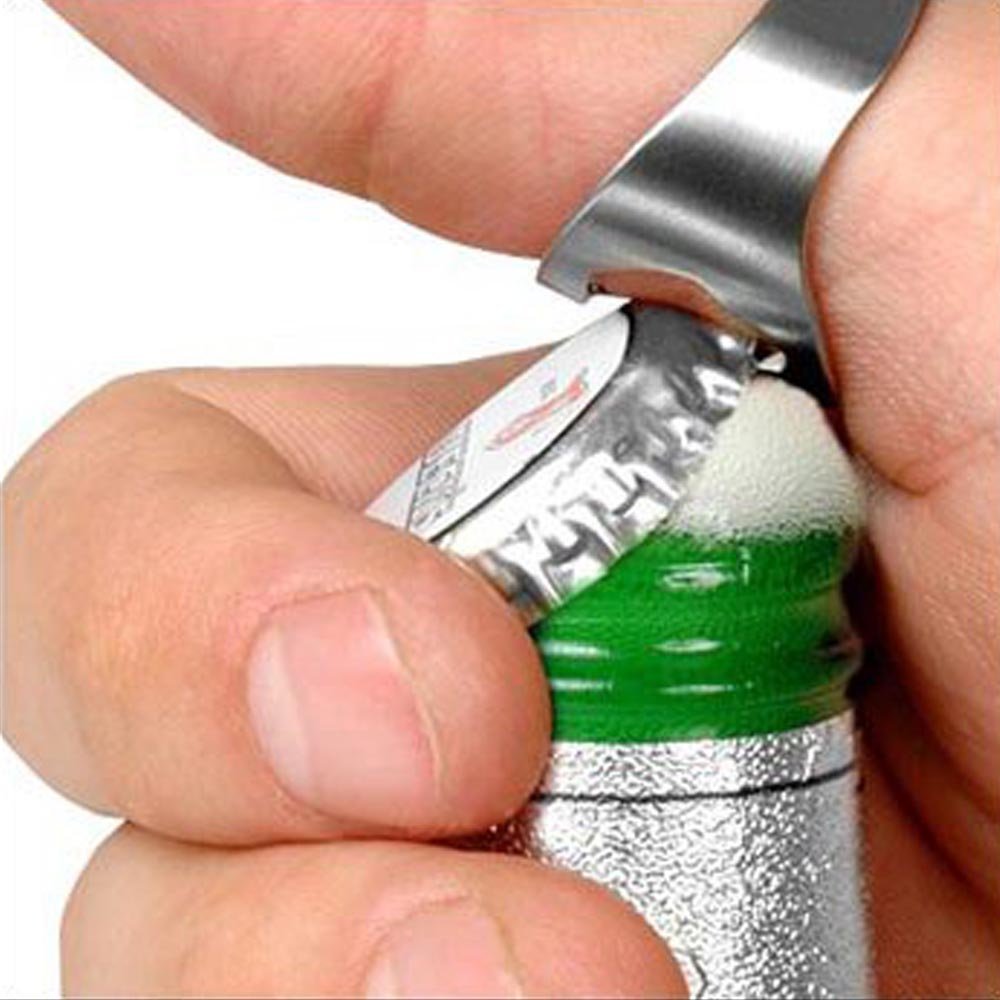 Forum Novelties Electronic4sale Stainless Steel Ring Beer Coke Bottle Opener