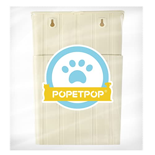 POPETPOP Parakeet Nesting Box, Bird Nest Breeding Box Bird Hut Cage Mounted Plastic Nesting Boxes for Cockatiel Budgie Parrot 2Pcs Bird Cage