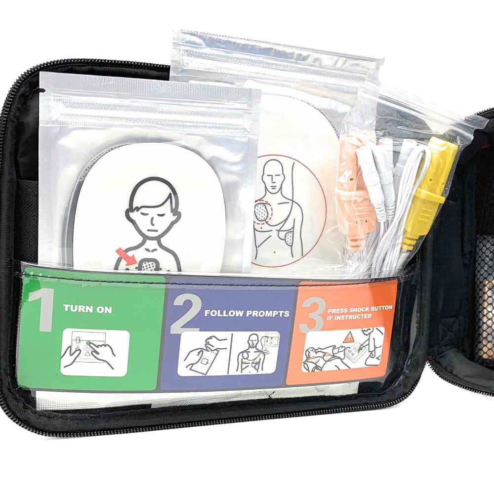 WNL Products AED Trainer Pads - 5 Pack Replacement Practi-Trainer Electrode Pads XFTAP Compatible with WL120ES10 and WL220ES0 Practi-Trainers (Adult Pads)