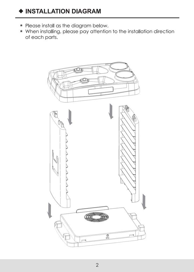 Skywin- Charging Station Compatible with PS4 VR Headset, PSVR Charging Station Stand with Game Disc Rack, Headset and Console Stand, Cooling Fan, Controller Charger and USB Hub - Multipurpose VR Stand