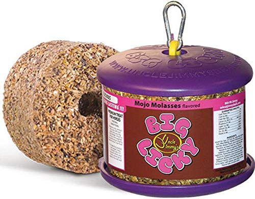 Uncle Jimmys Brand Blhld Big Licky, Mojo Molasses Flavored Treat For Horses With Holder, 3.75 Lb