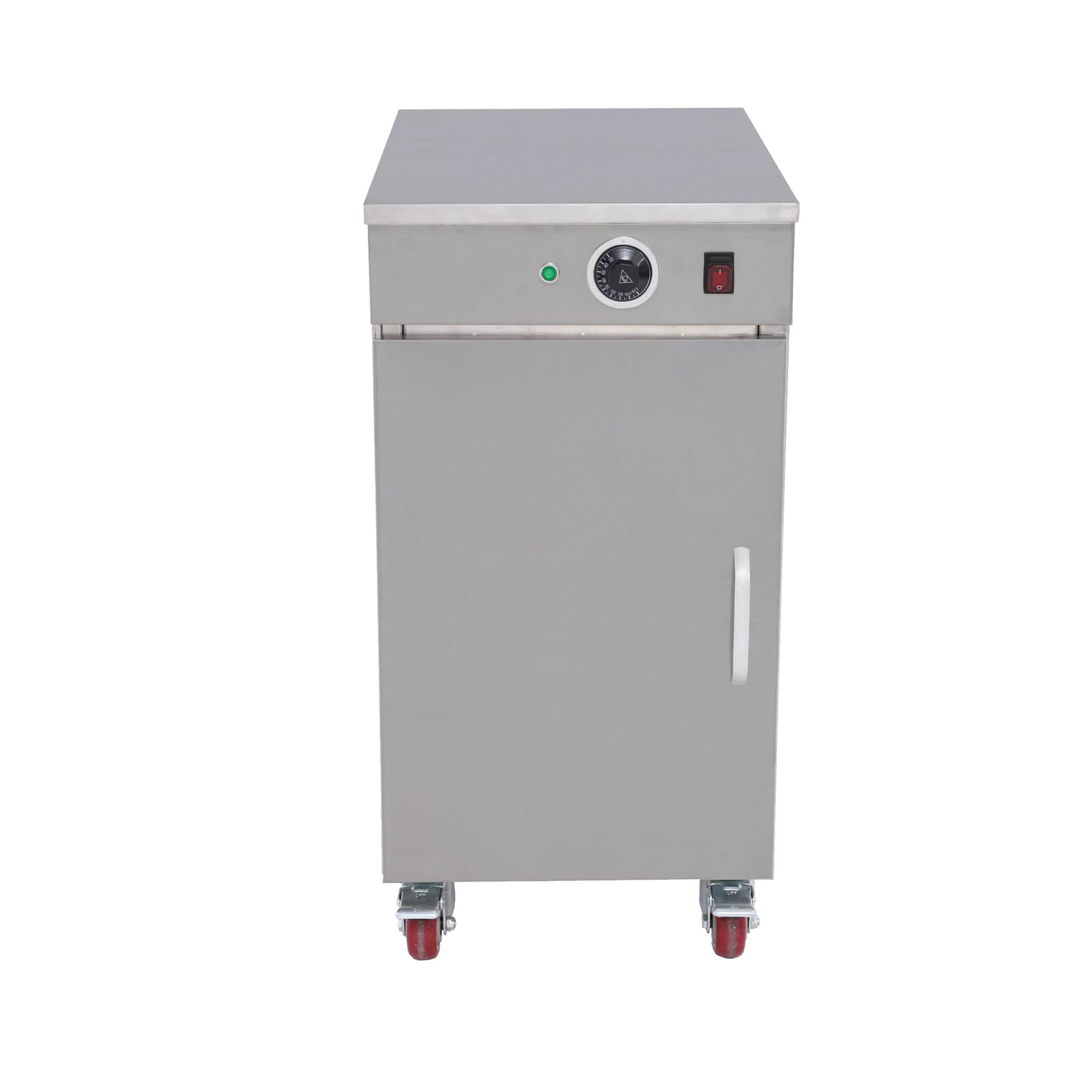 Electric Hot Box Food Warmer 4 Layers Warming Cabinet Catering Heated Display for Pizza Pretzel Hamburger Bun Bread Countertop Top (4 Layer)