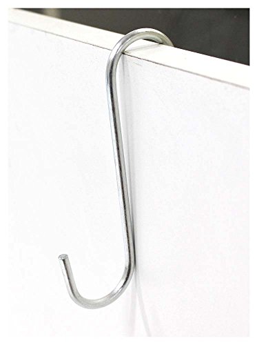 ToolEssentials 6 Piece Set of 5-Inch Metal"S" Hooks