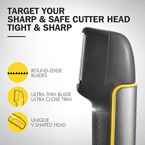 DSP Unisex Beard Trimmer - Waterproof, Cordless, and Compact for Men and Women